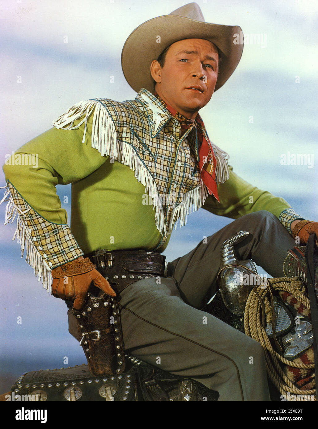 ROY ROGERS (19111998) US singer and cowboy film actor Stock Photo - Alamy