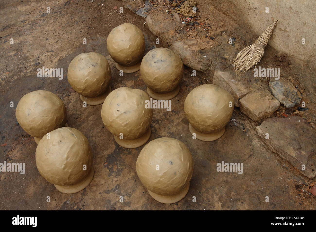 Abstract of pottery Stock Photo - Alamy