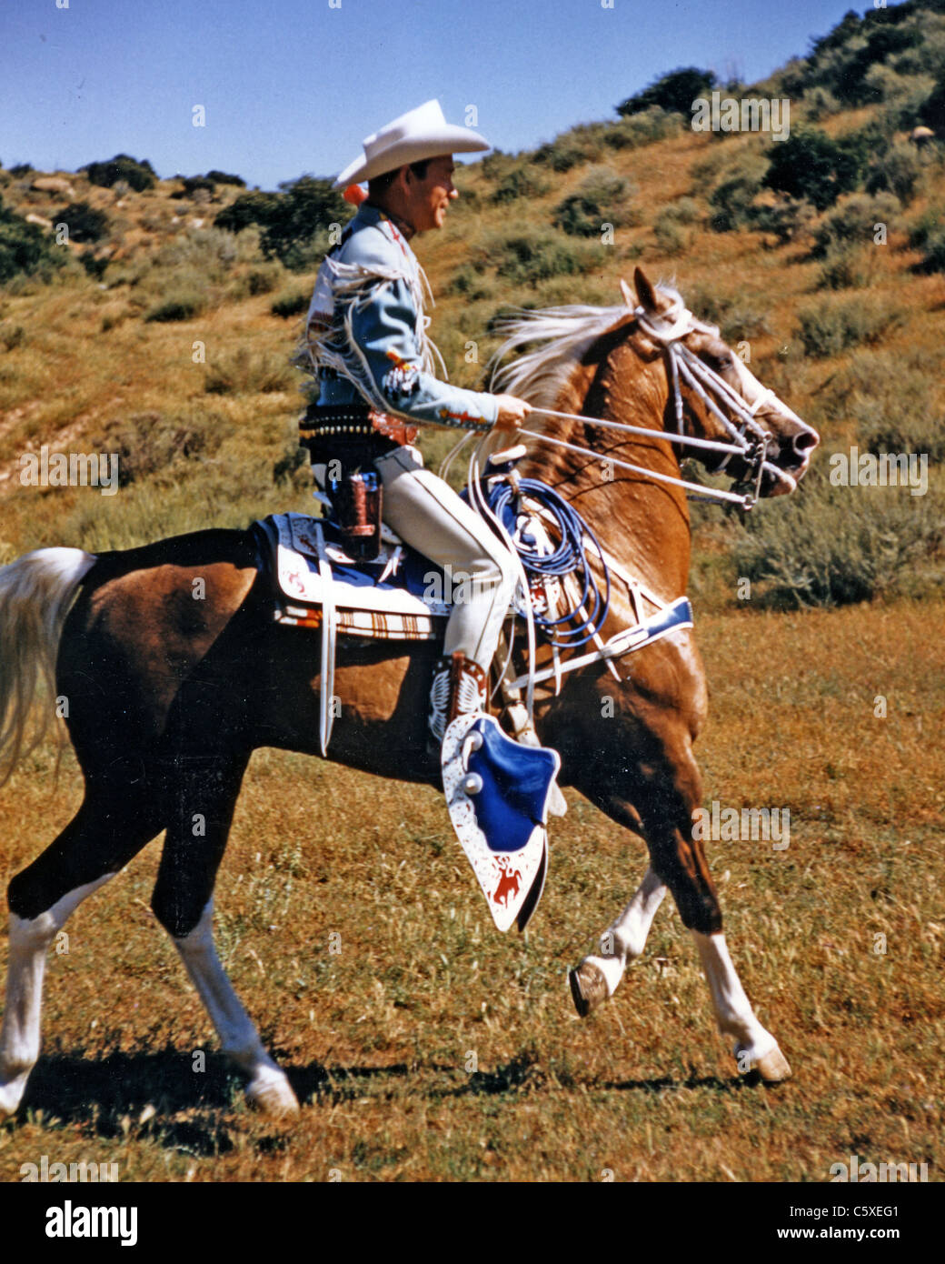 ROY ROGERS (1911-1998) US singer and cowboy film actor Stock Photo - Alamy