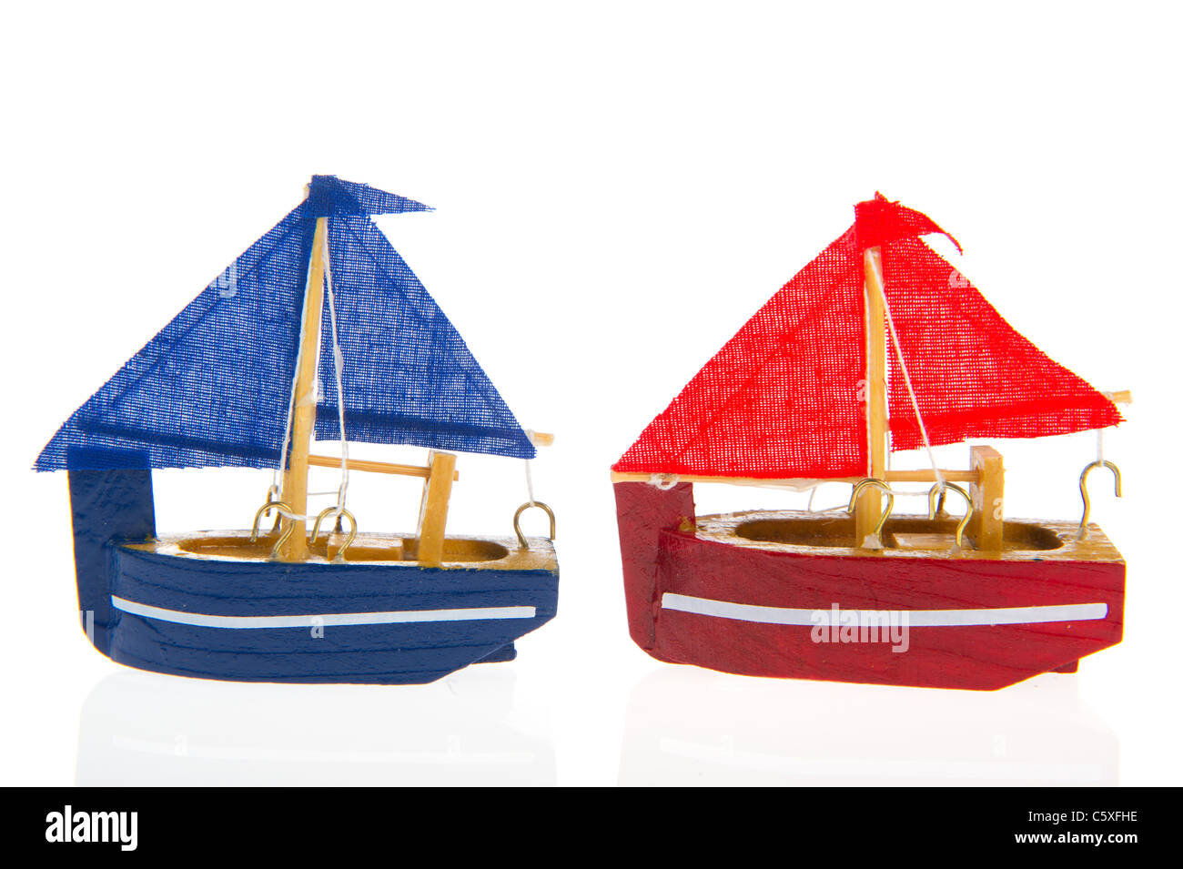 Mini boats Cut Out Stock Images & Pictures - Alamy