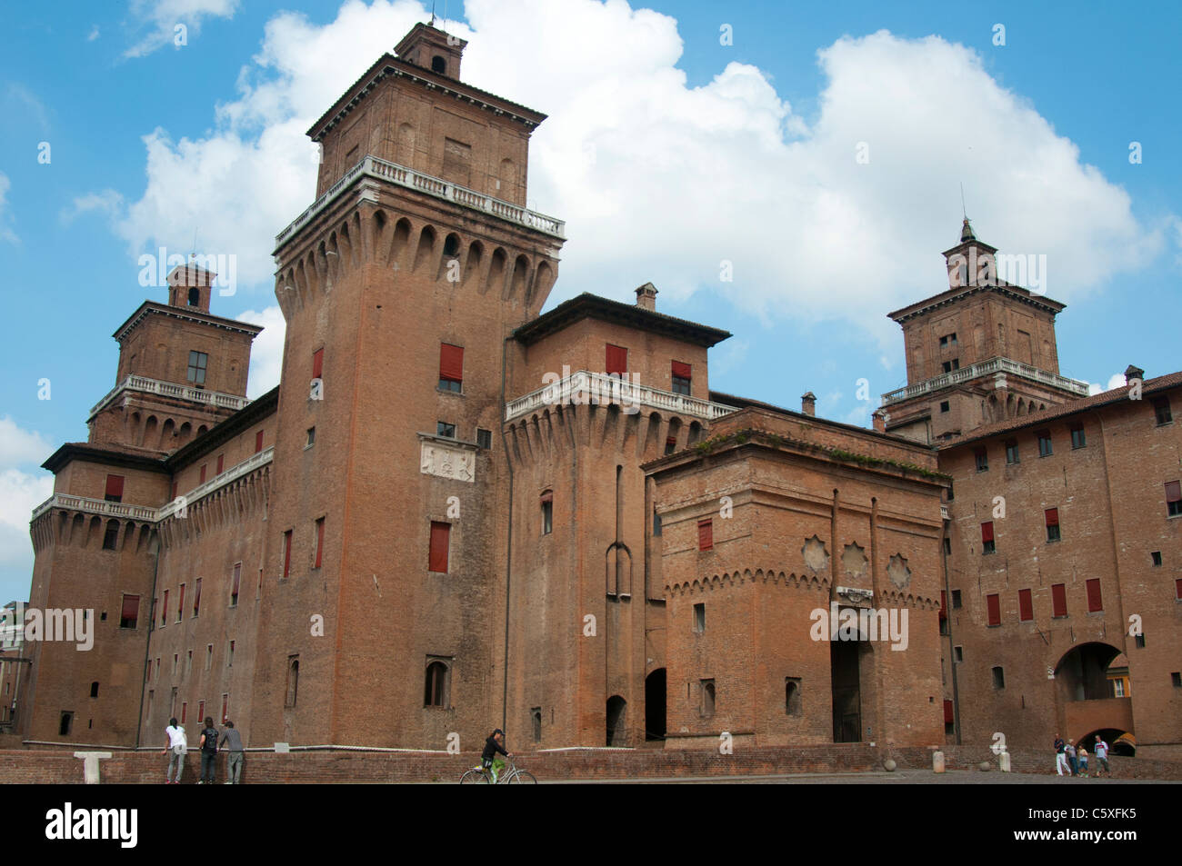 Este castle ferrara italy hi-res stock photography and images - Alamy