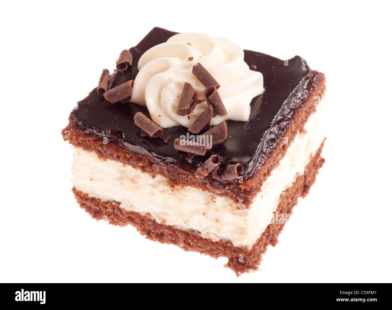 Slice sliced cake Cut Out Stock Images & Pictures - Alamy