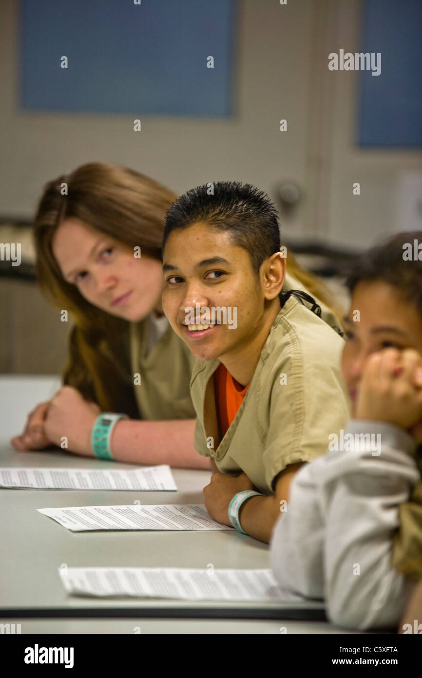 Women in jail uniform hi-res stock photography and images - Alamy