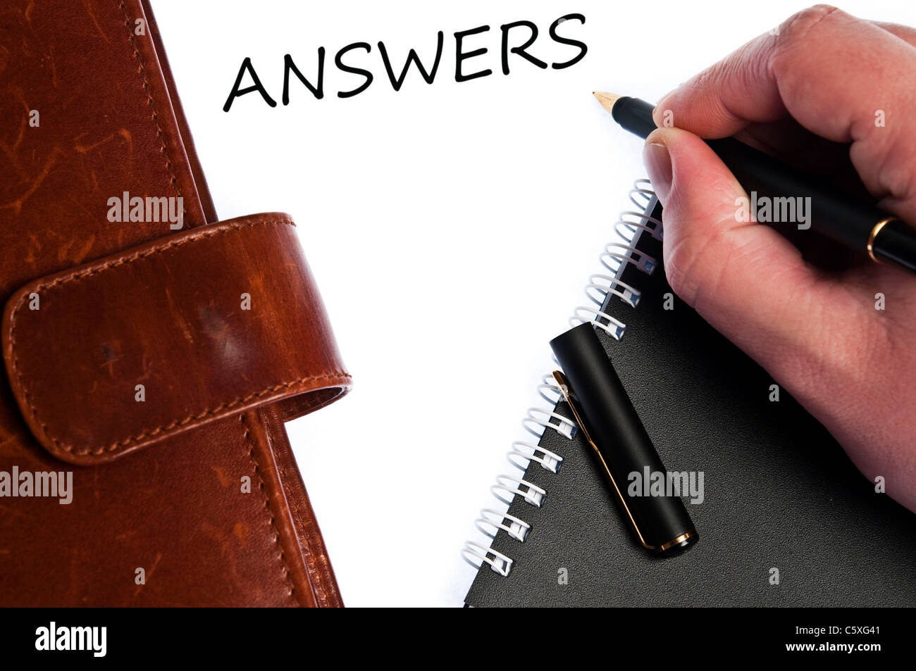 Business answer hi-res stock photography and images - Alamy