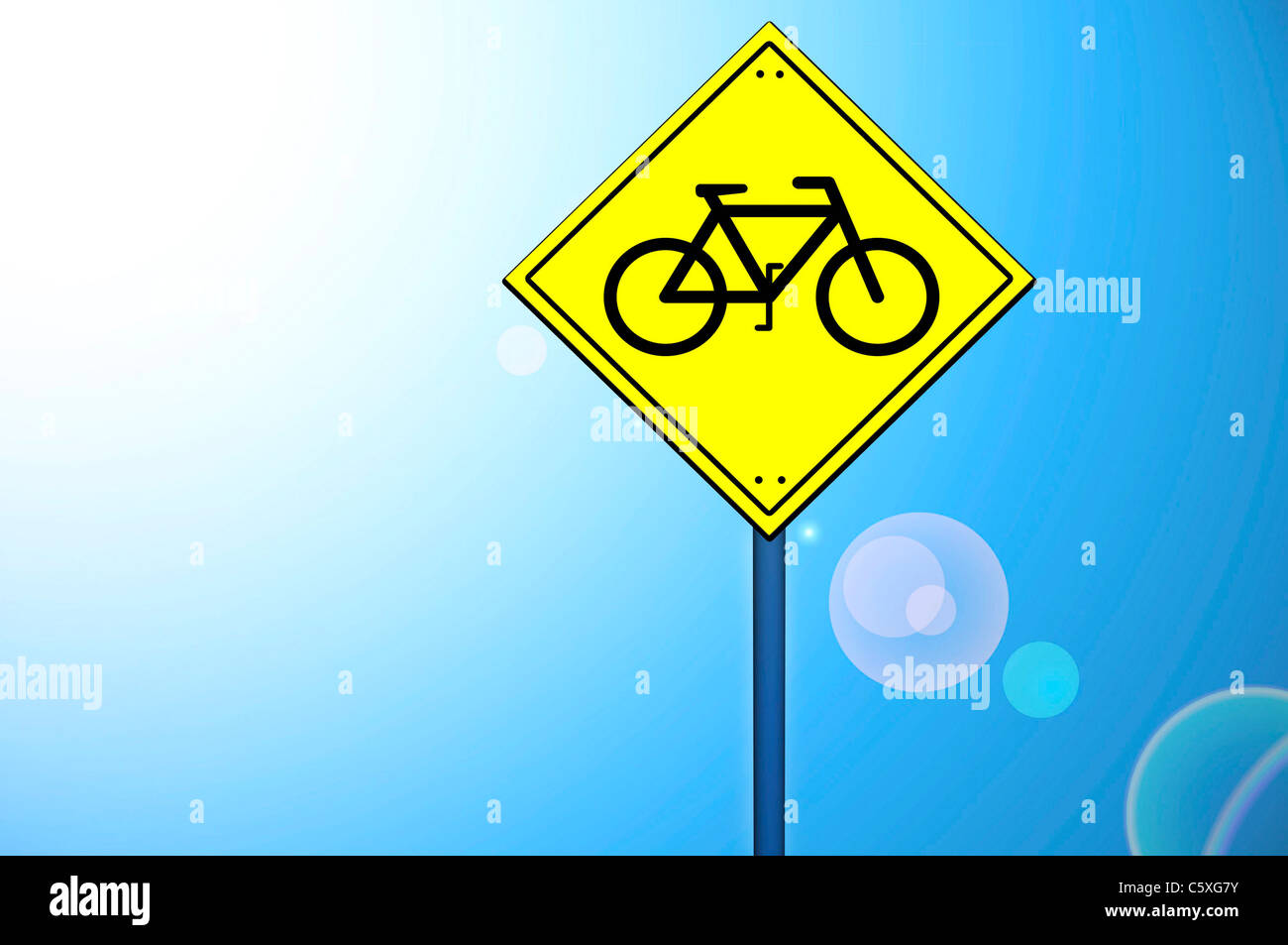 On your bike notice hi-res stock photography and images - Alamy