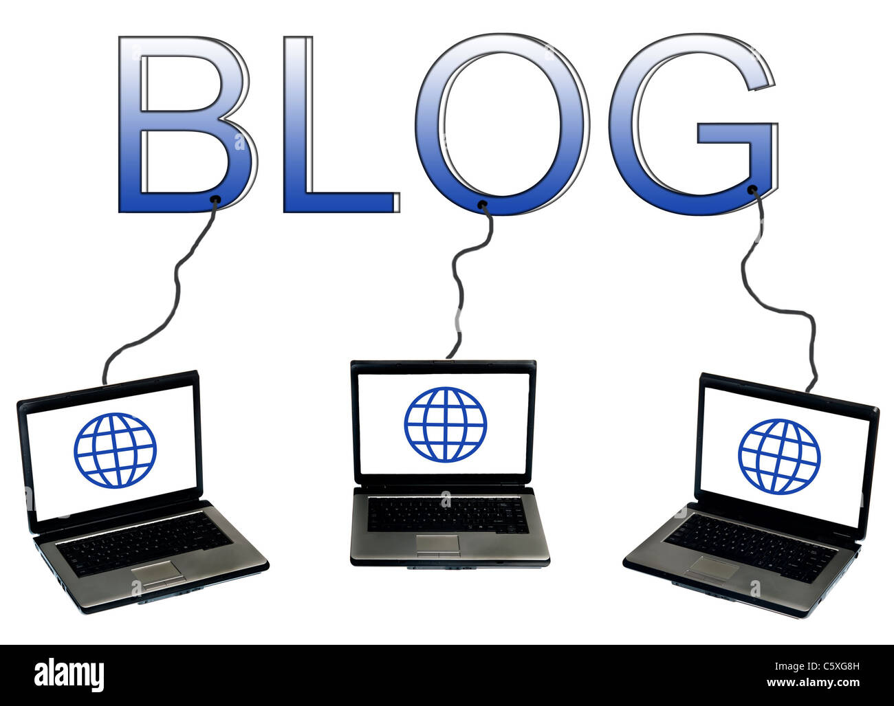 Blog tech Cut Out Stock Images & Pictures - Alamy