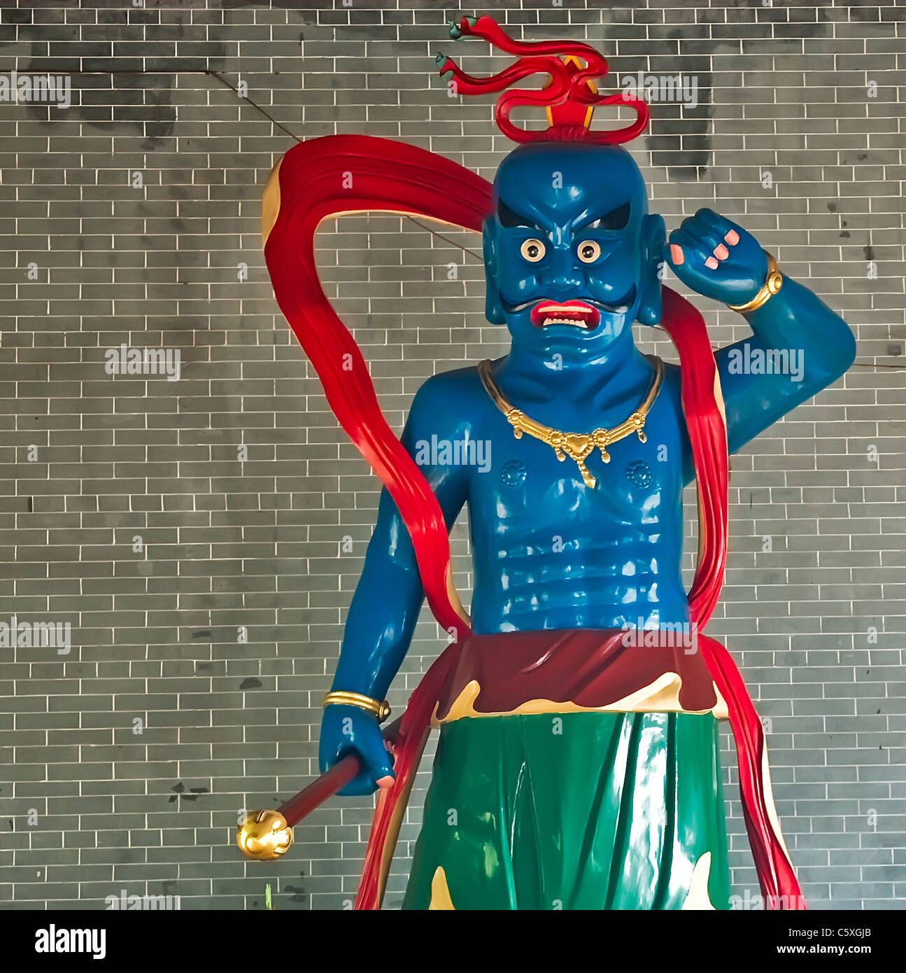 Buddha statue Baolin Temple in Shunde, Foshan, Guangdong China Stock ...