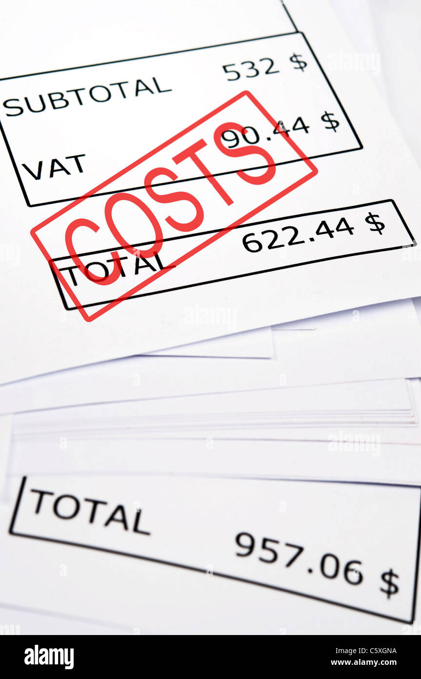 Cost control stamp hi-res stock photography and images - Alamy