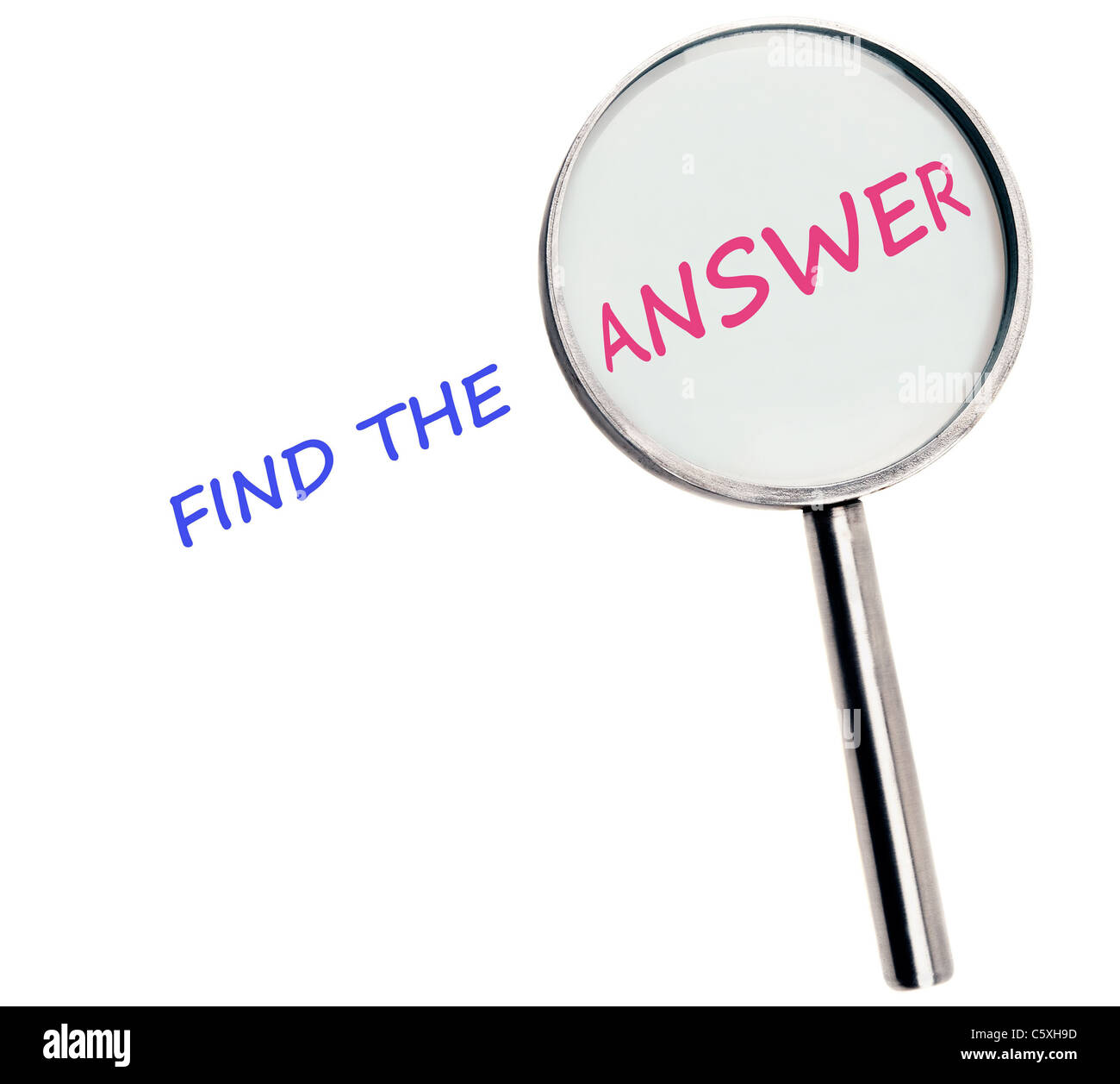 Find the answer hi-res stock photography and images - Alamy