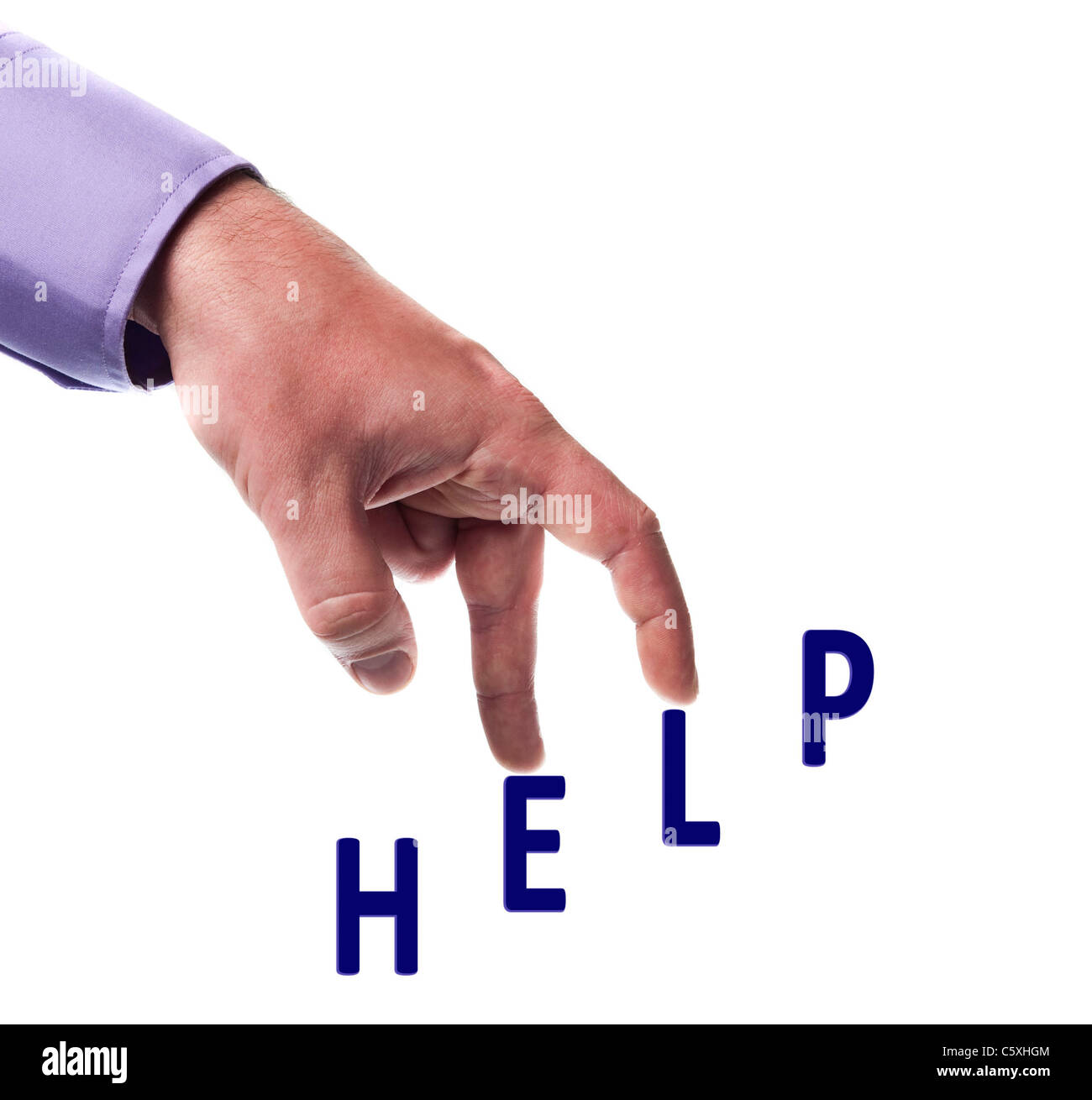 Care help Cut Out Stock Images & Pictures - Alamy