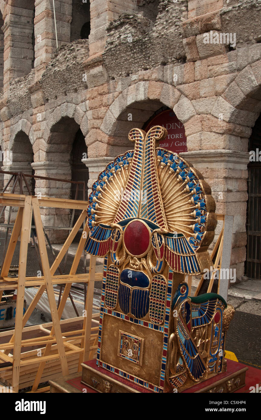 Aida opera verona hi-res stock photography and images - Alamy