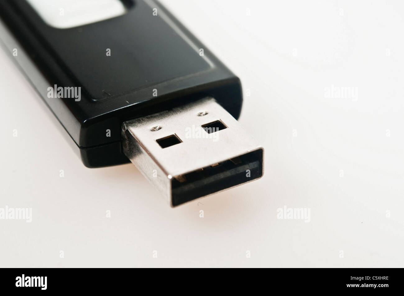 Isolated usb flash drive on white background Stock Photo - Alamy
