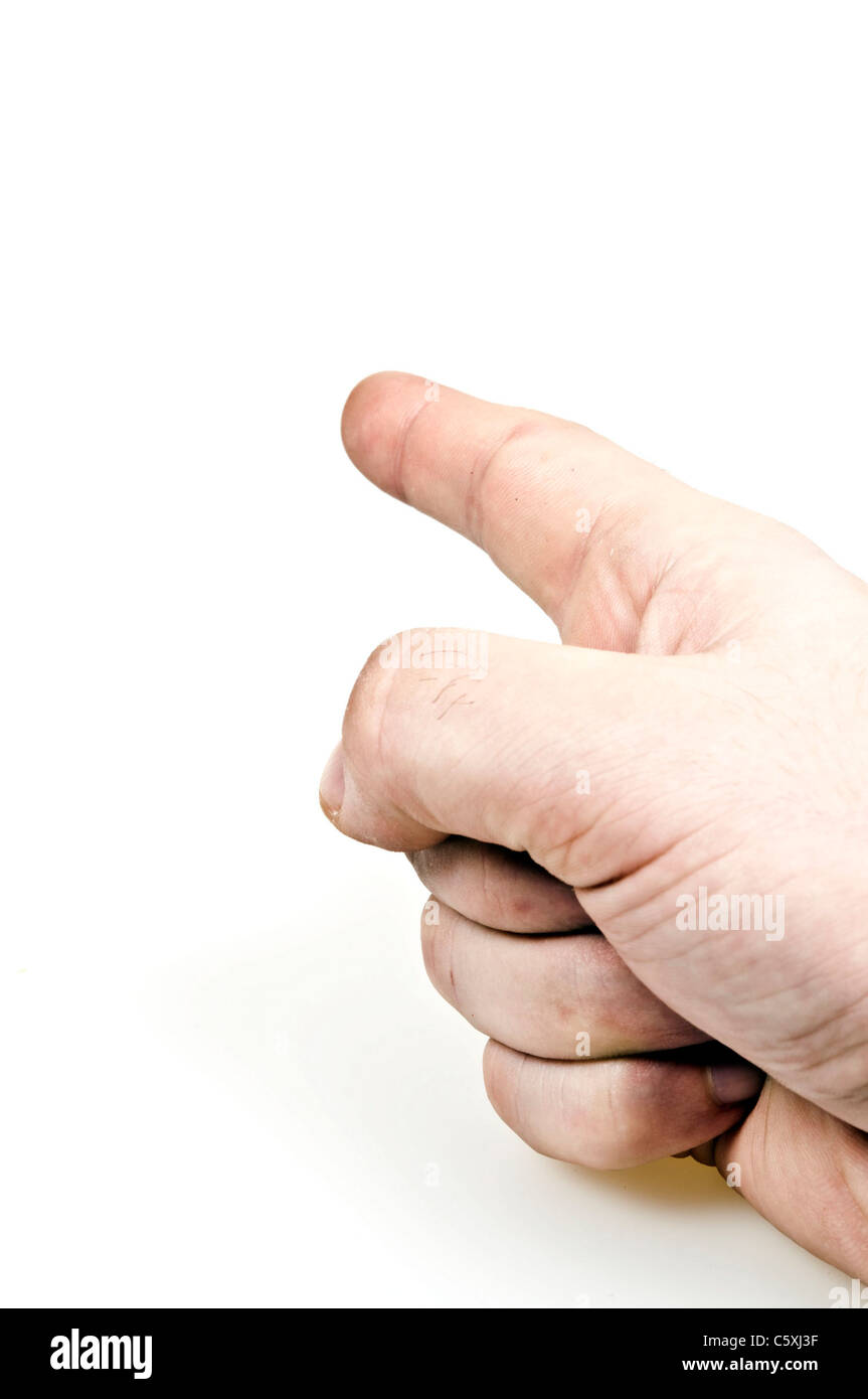 Hit finger hi-res stock photography and images - Alamy