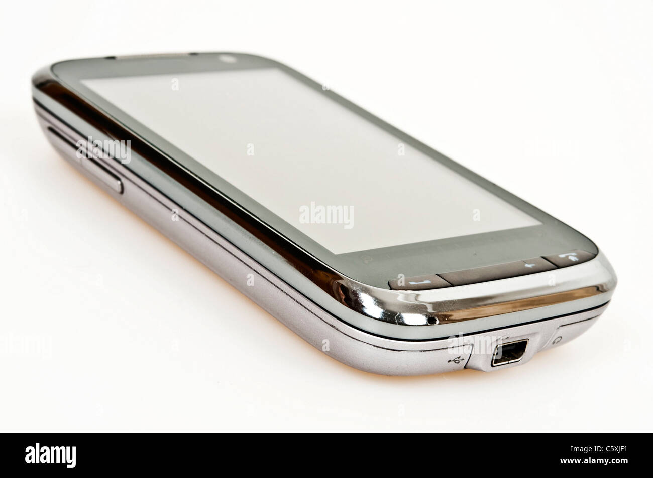 Phone isolated on white background Stock Photo - Alamy