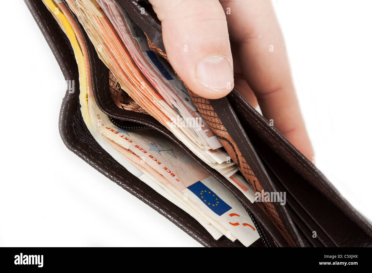Macro money fingers hi-res stock photography and images - Alamy