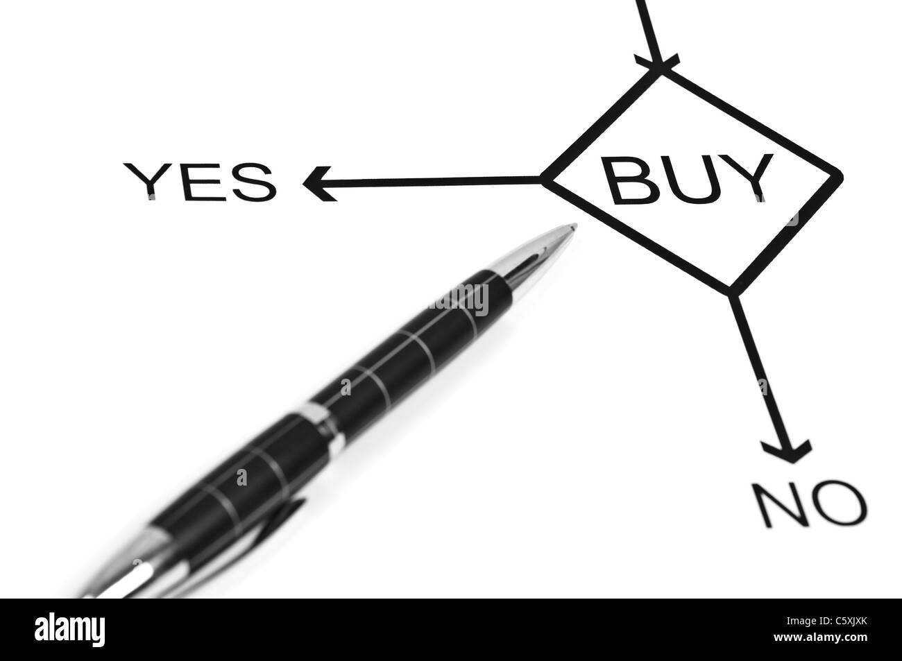 Decision customer Cut Out Stock Images & Pictures - Alamy