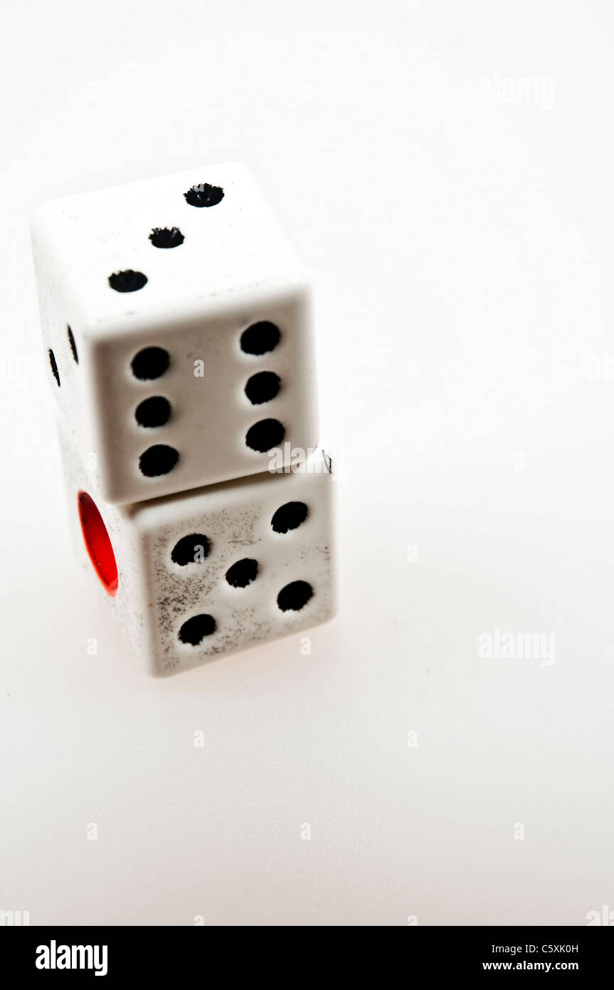 Dice throw two hi-res stock photography and images - Alamy