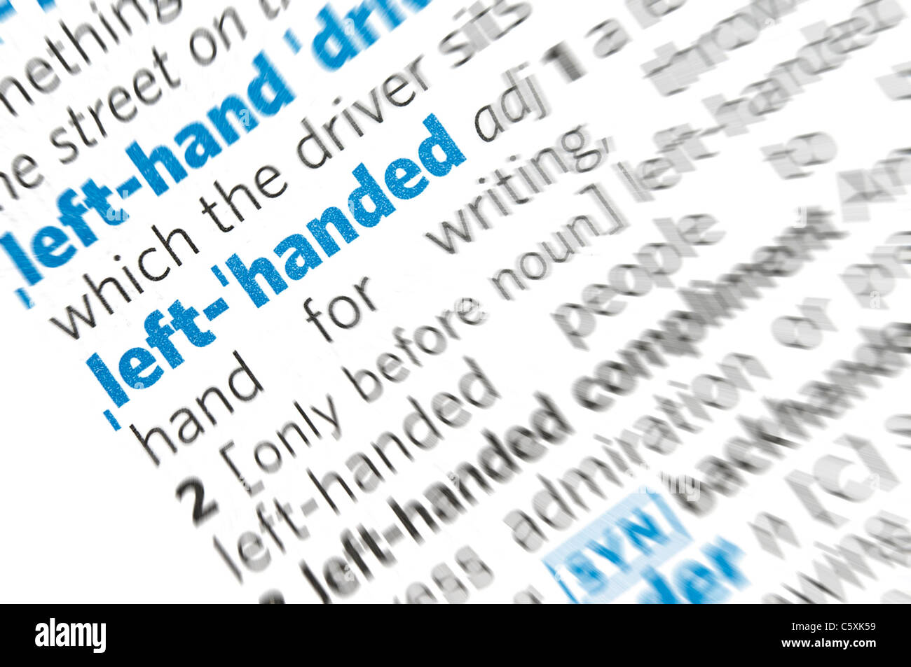 Left explanation hi-res stock photography and images - Alamy