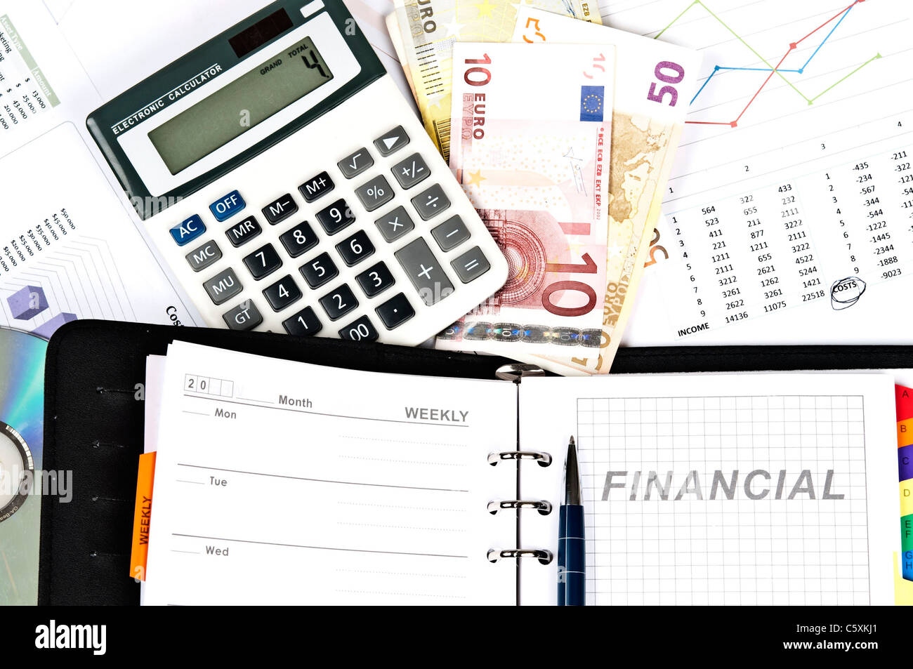 Financial management tools hi-res stock photography and images - Alamy