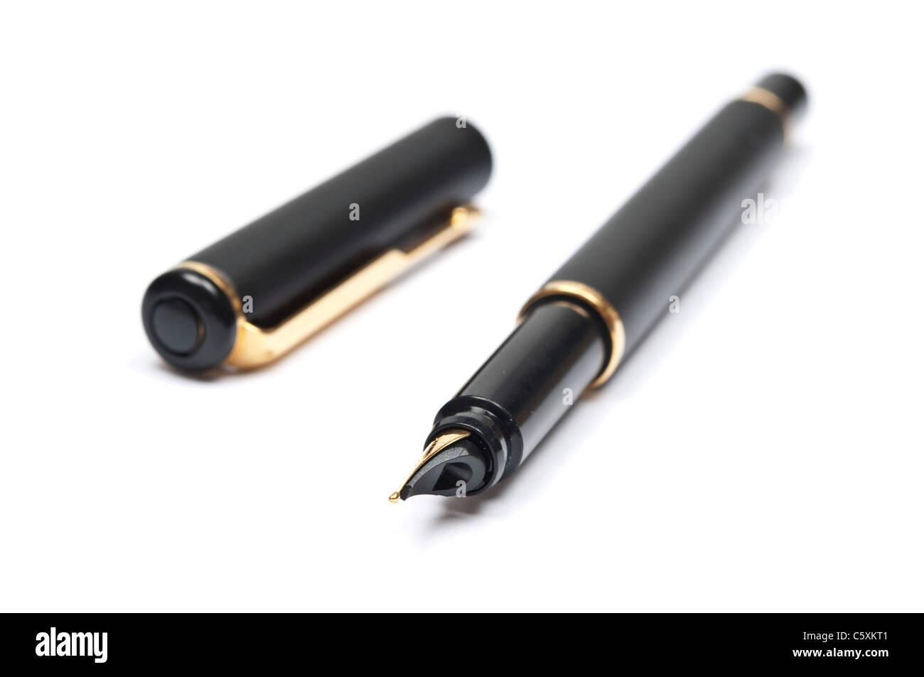 Isolated lucury pen on white Stock Photo - Alamy