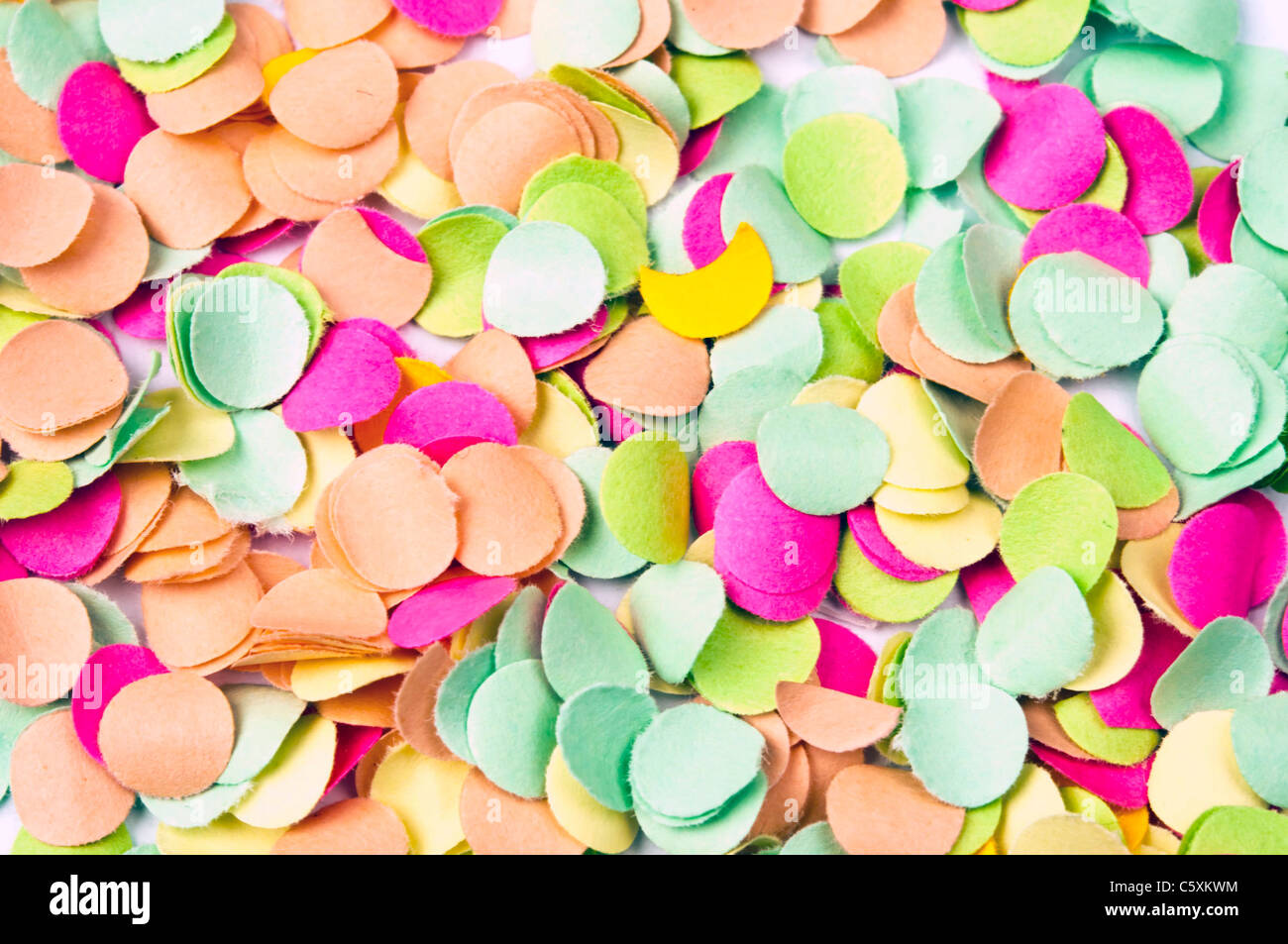 Background from many confetti paper Stock Photo - Alamy