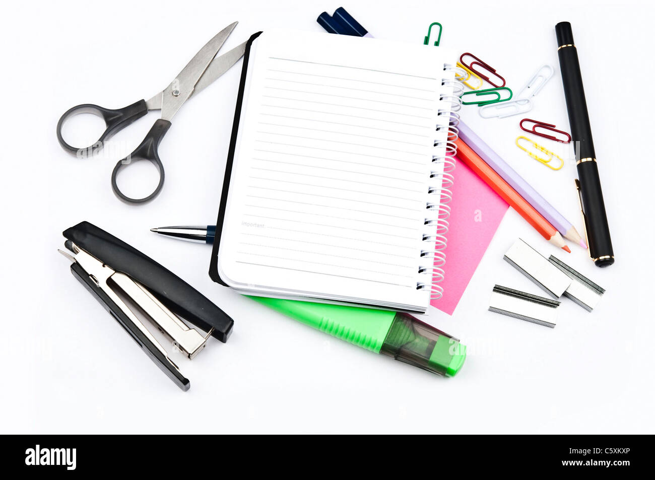 Isolated notepad hi-res stock photography and images - Alamy