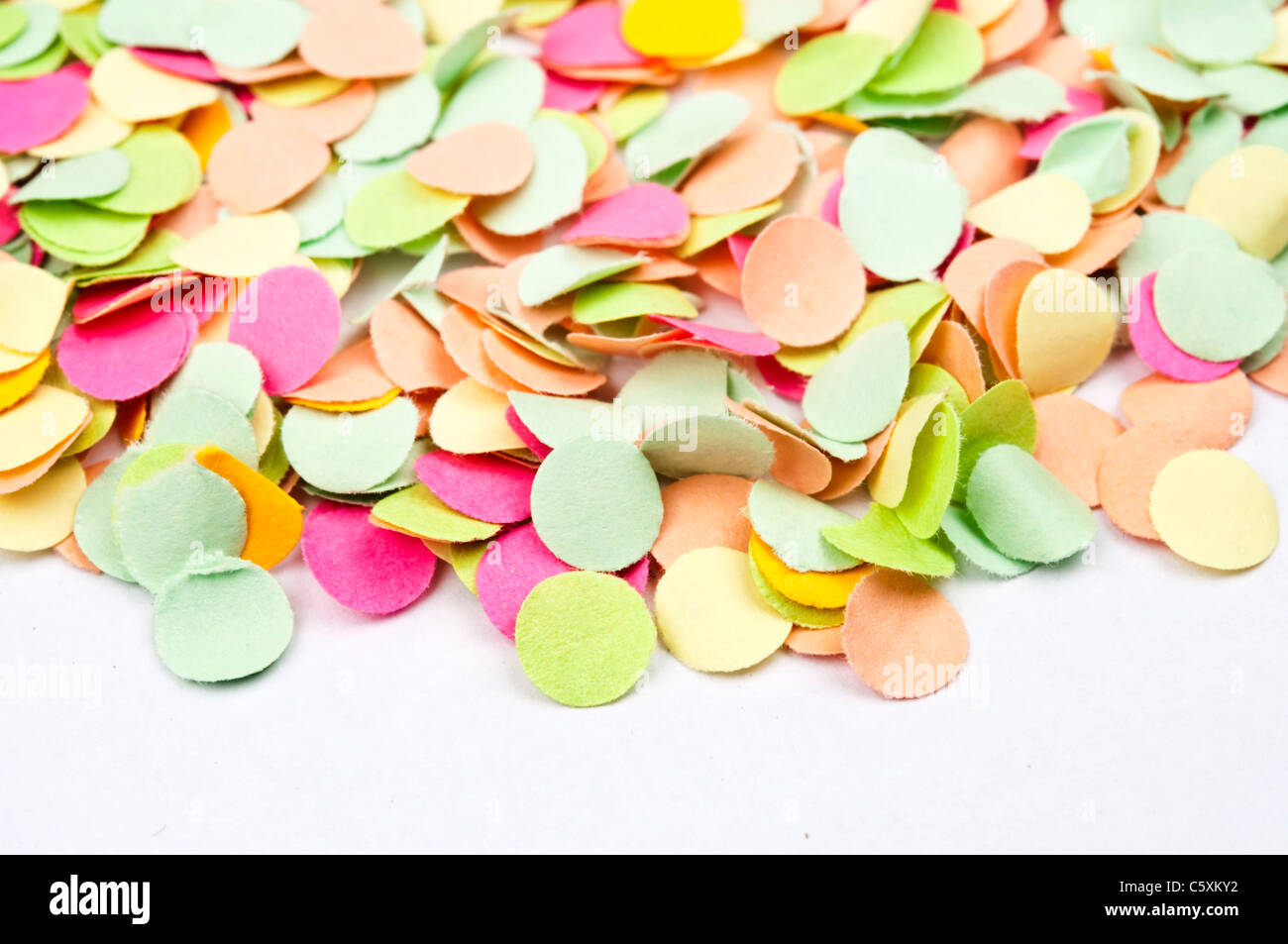 Background from many confetti paper Stock Photo - Alamy