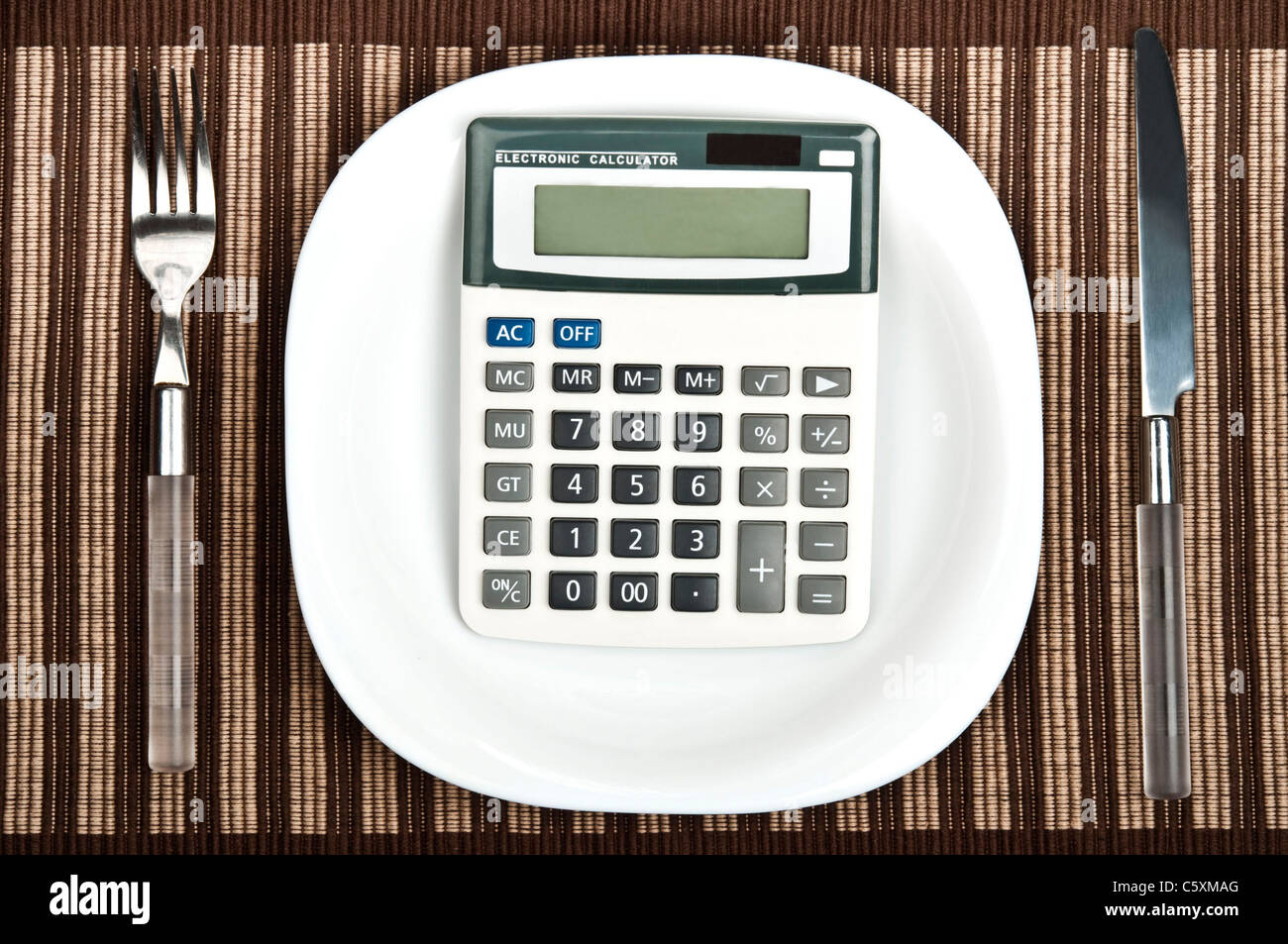 Dish calculation hi-res stock photography and images - Alamy