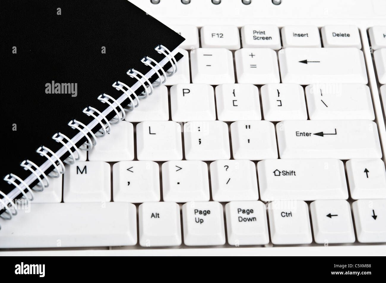 Computer keyboard note hi-res stock photography and images - Alamy