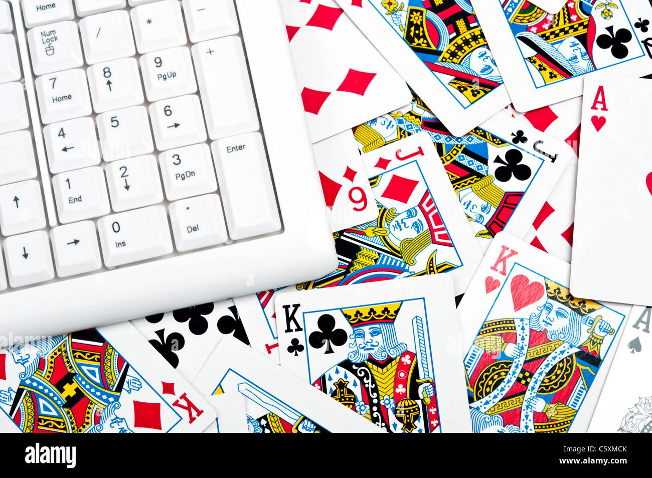 Computer play poker hi-res stock photography and images - Alamy