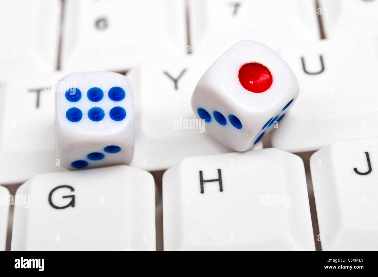 Dice key hi-res stock photography and images - Alamy