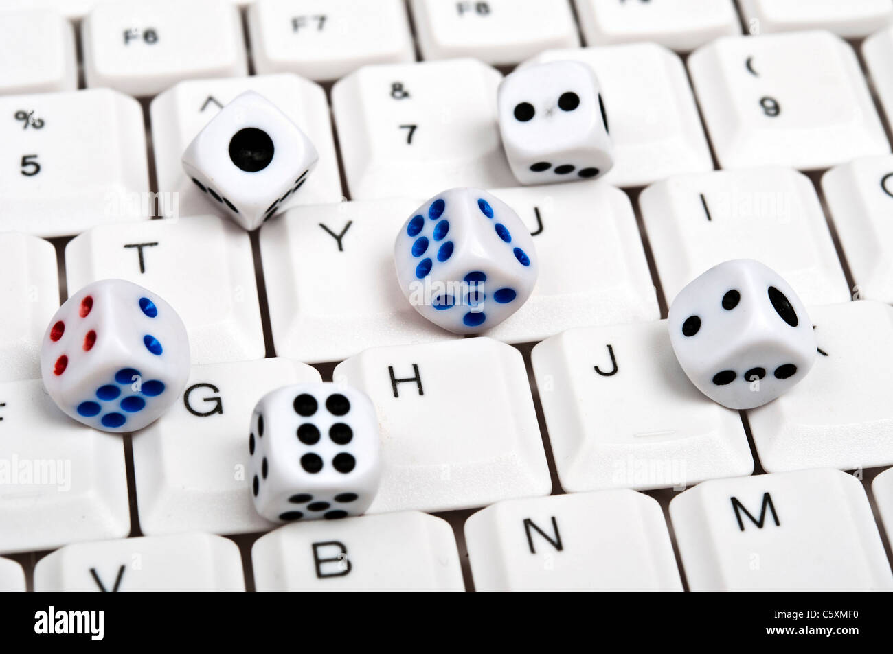 Dice key hi-res stock photography and images - Alamy