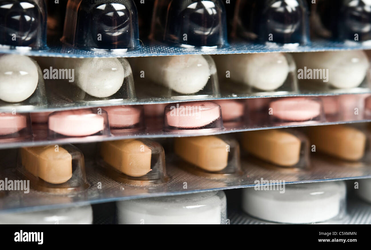 Many tablets vitamins in hi-res stock photography and images - Alamy