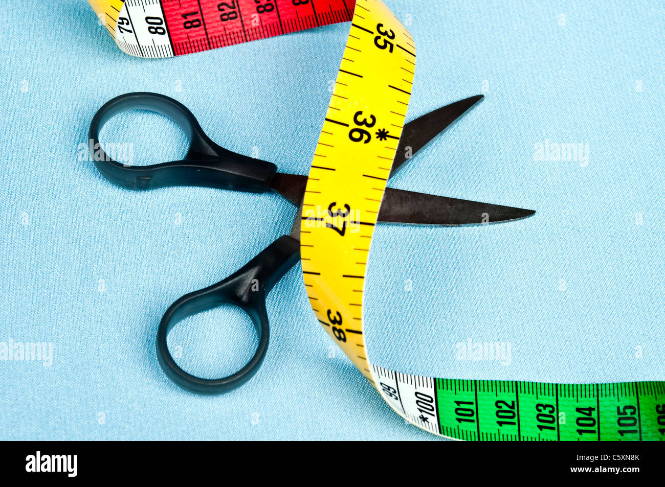 Tailor ruler hi-res stock photography and images - Alamy