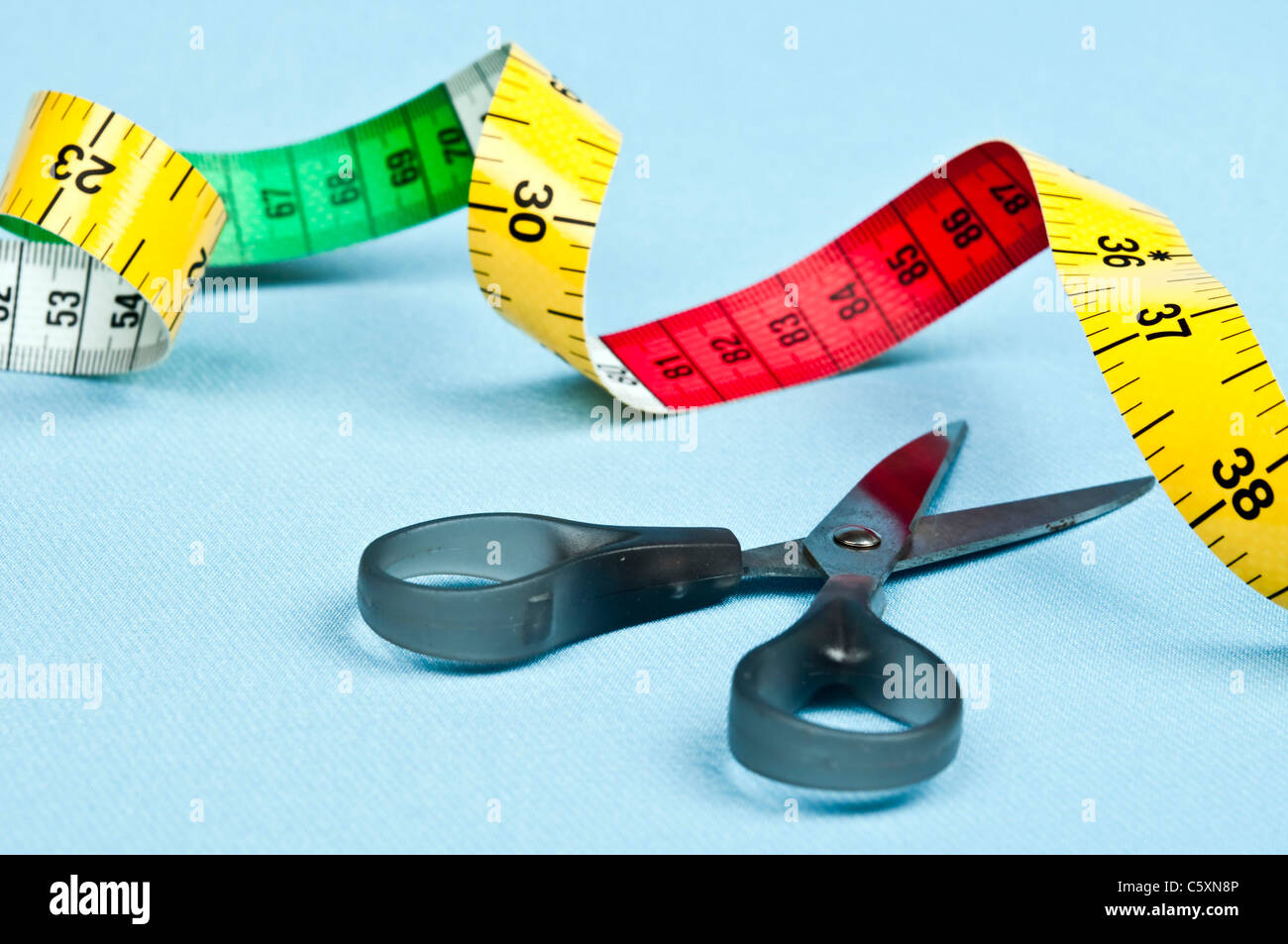 Tailor ruler hi-res stock photography and images - Alamy