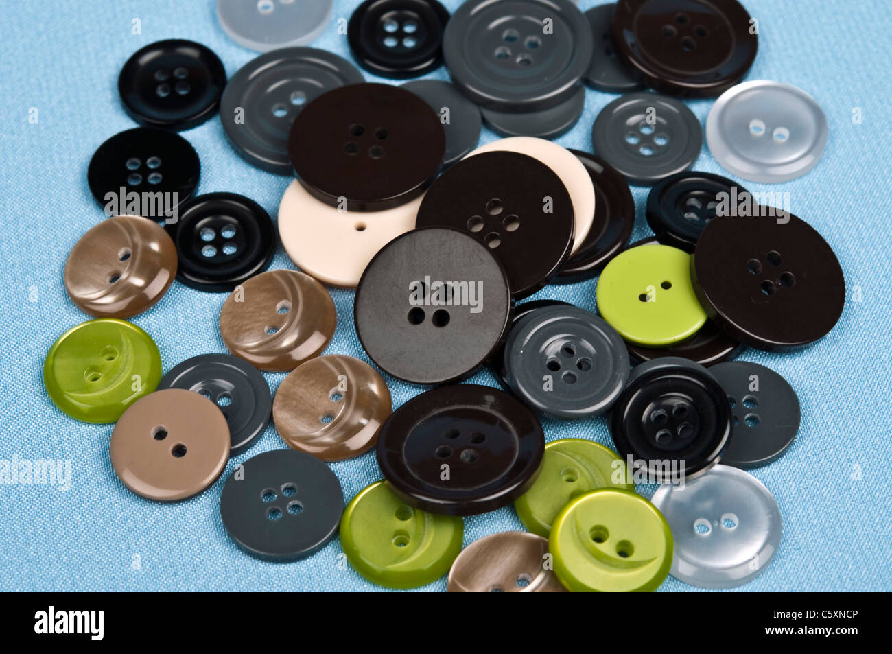 Group of many different buttons Stock Photo - Alamy