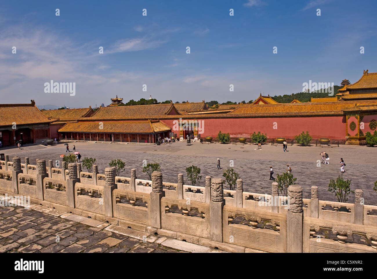 Palaces in Forbidden City in Beijing, China in August Stock Photo - Alamy