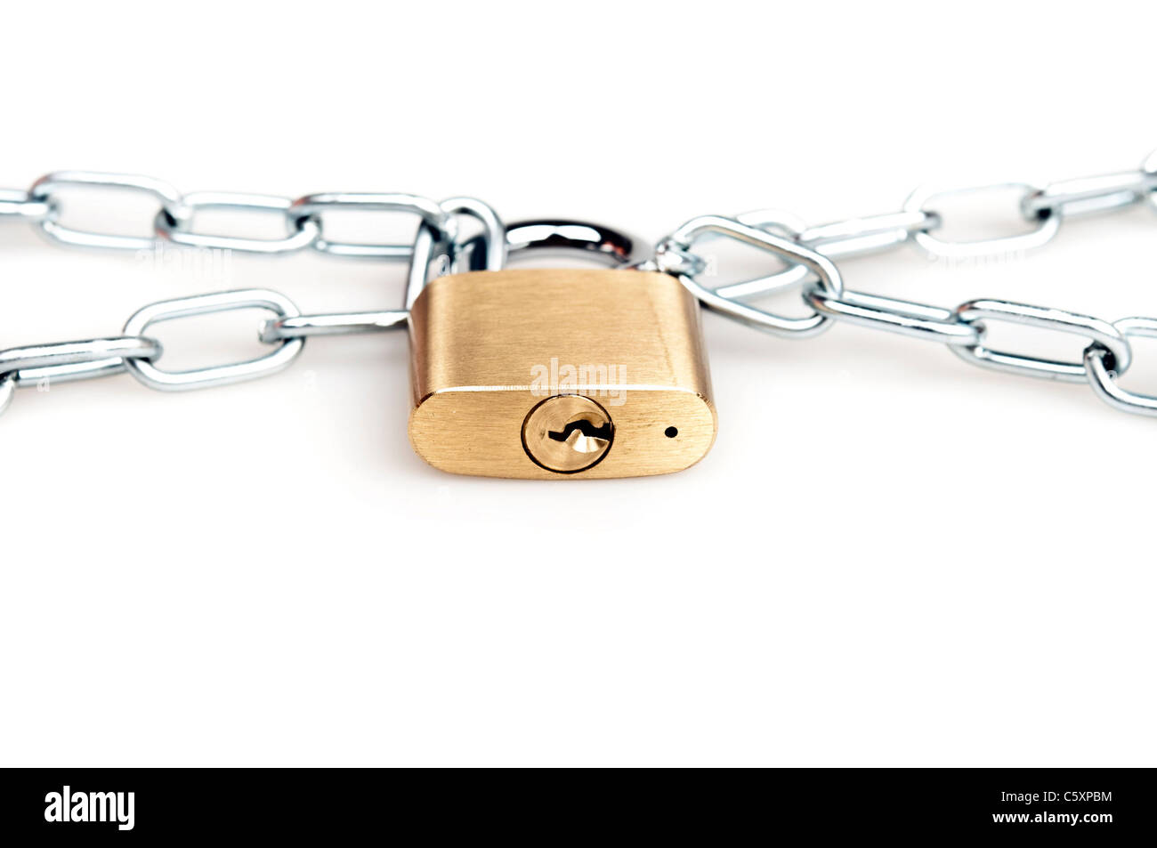 Strong golden link concept hi-res stock photography and images - Alamy