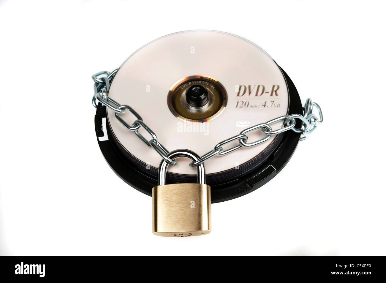 Security cd padlock hi-res stock photography and images - Alamy