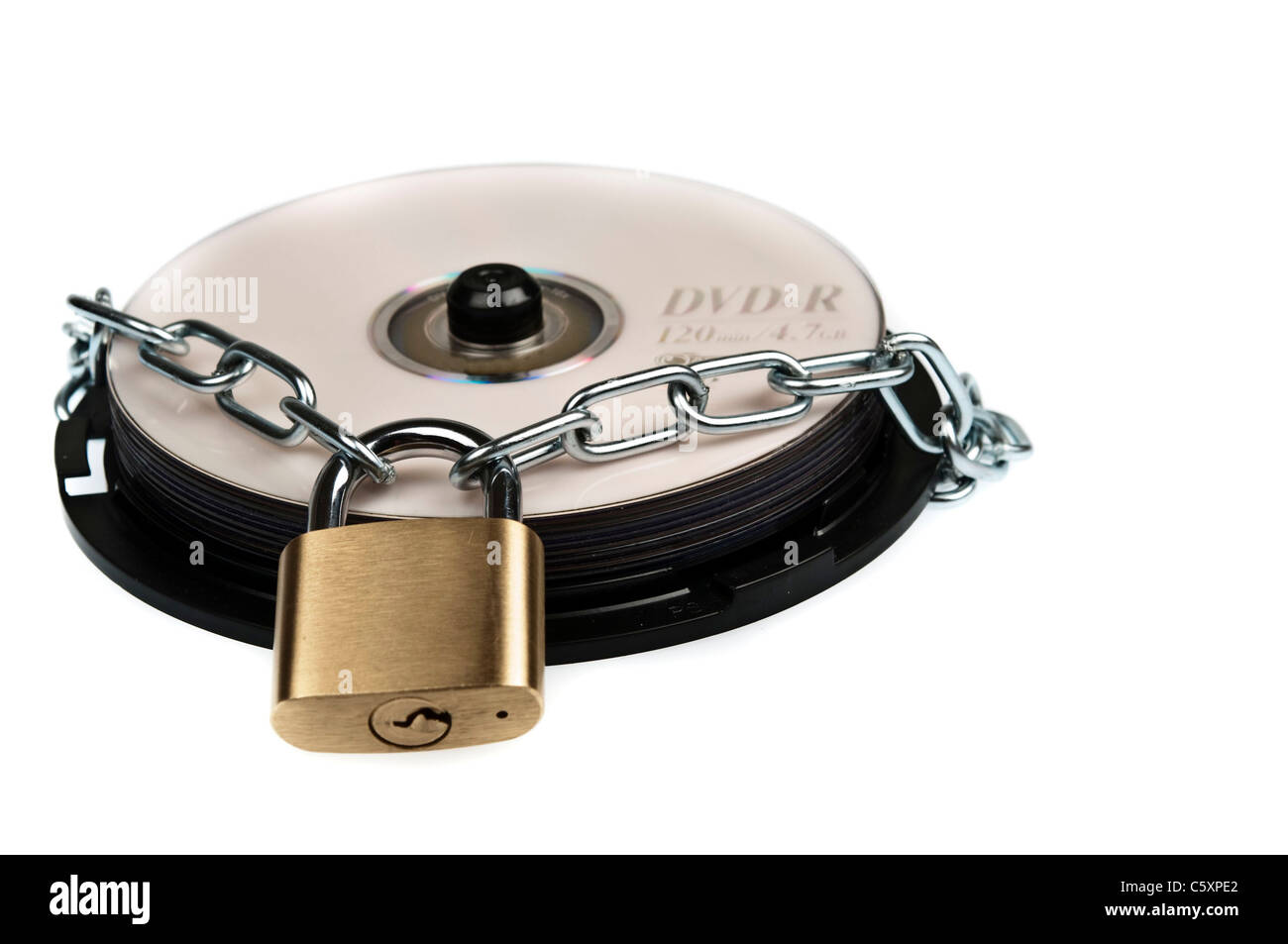 Security cd padlock hi-res stock photography and images - Alamy