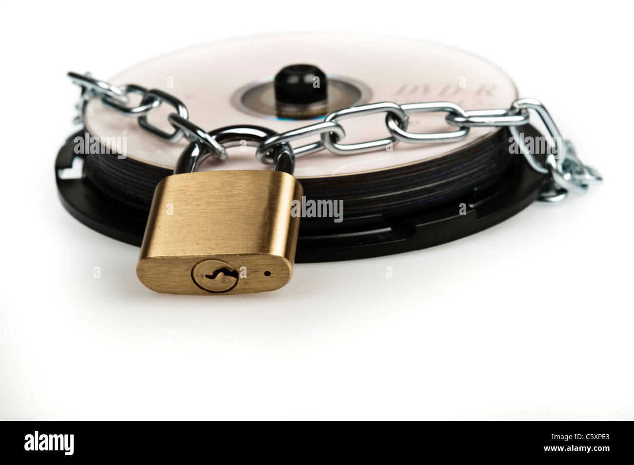 Security cd padlock hi-res stock photography and images - Alamy