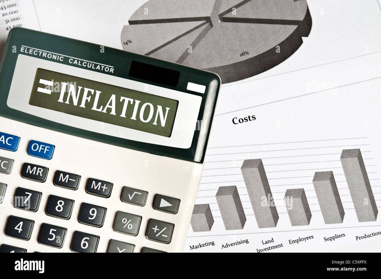 Inflation chart hi-res stock photography and images - Alamy