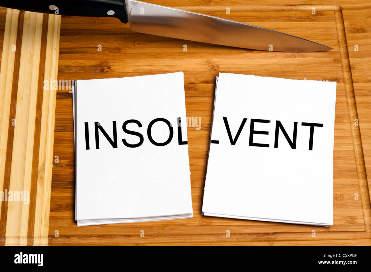 Insolvent hi-res stock photography and images - Alamy