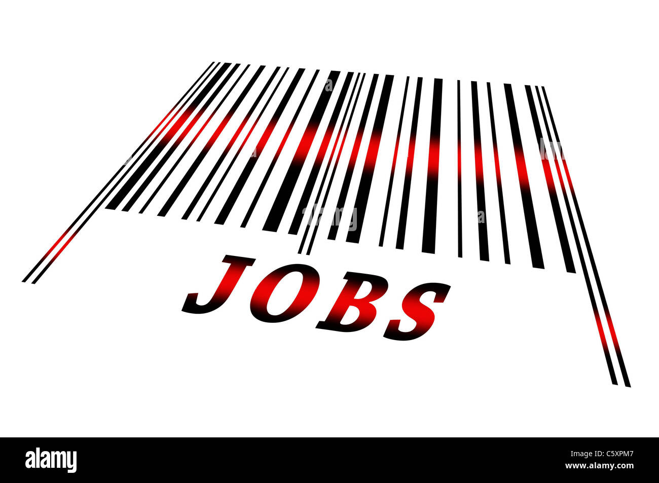 Barcode to be scanned Cut Out Stock Images & Pictures - Alamy