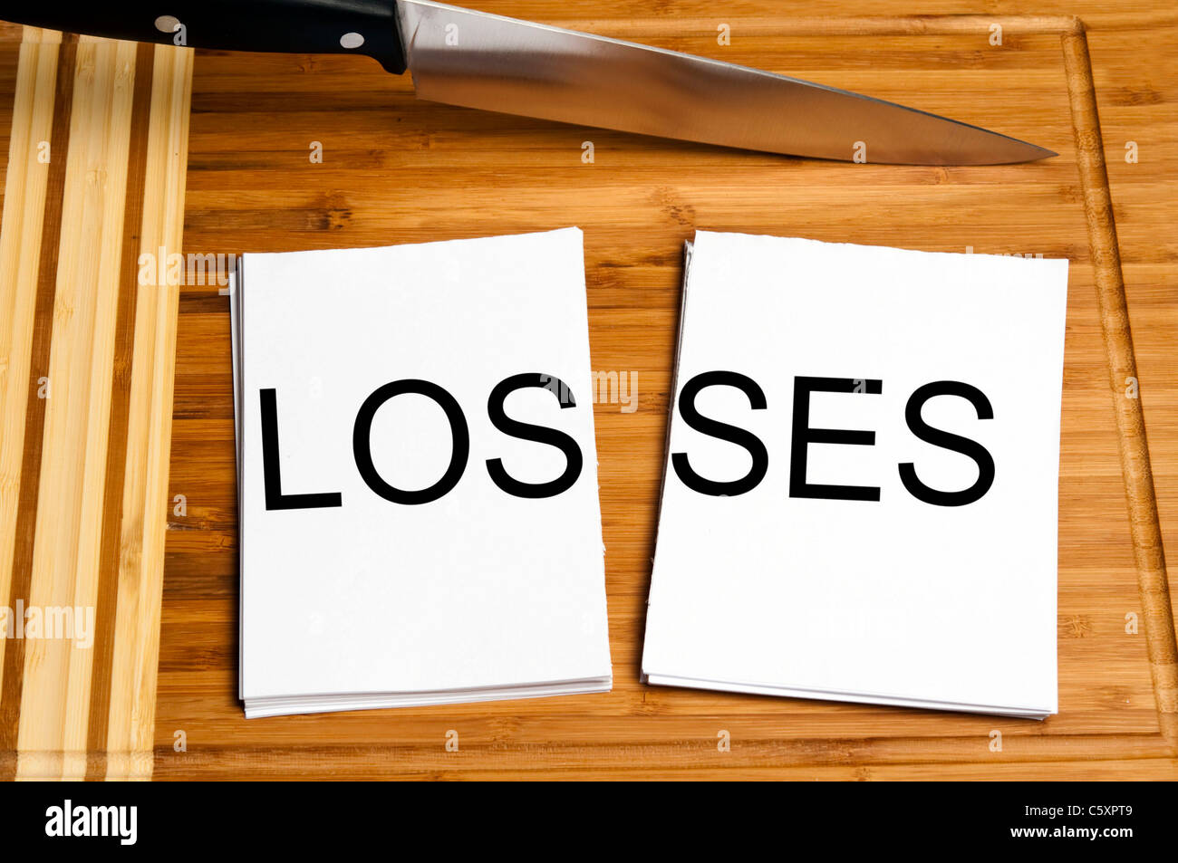 Loss of money hi-res stock photography and images - Alamy