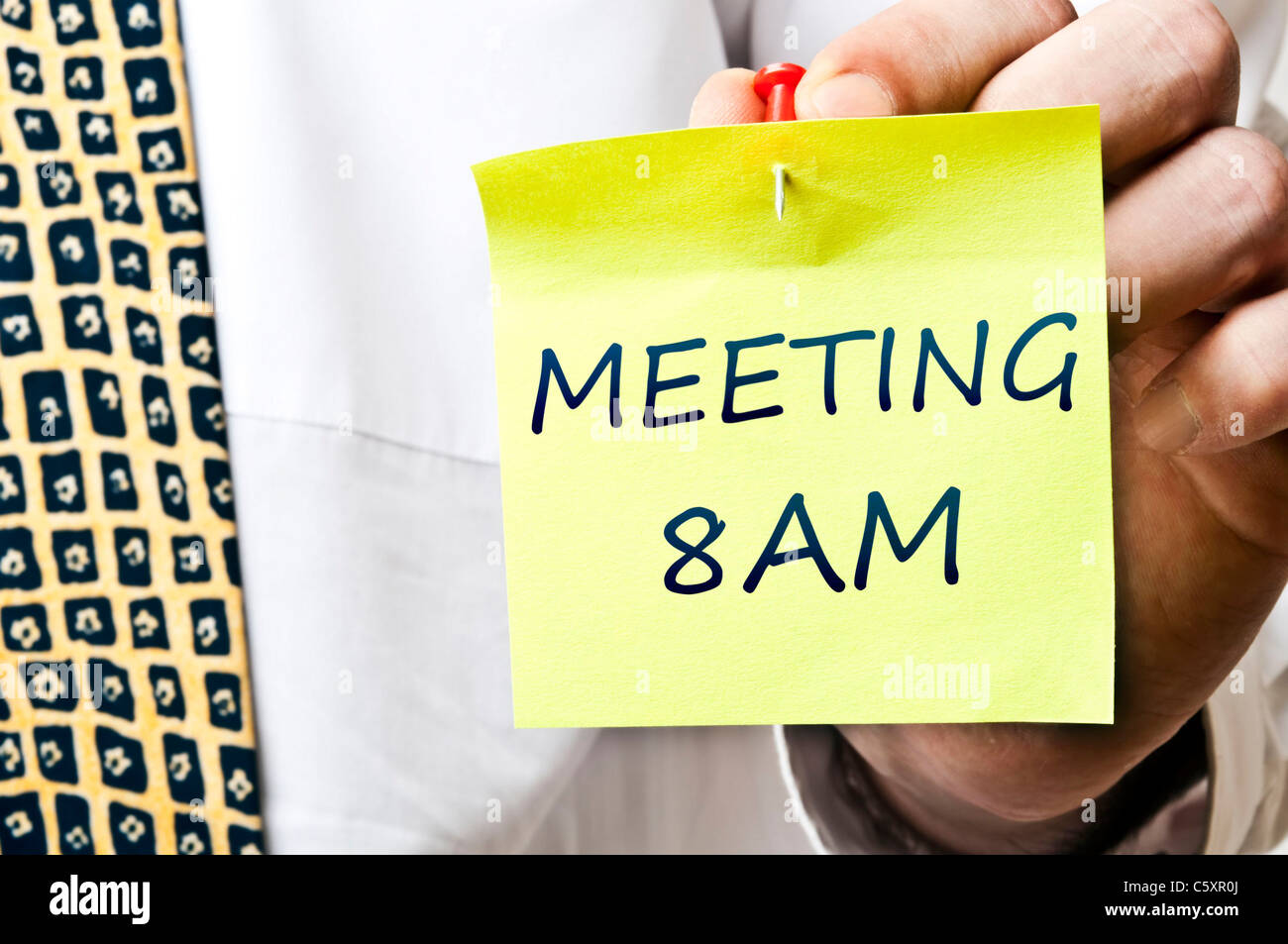 Meeting 8 AM Stock Photo - Alamy