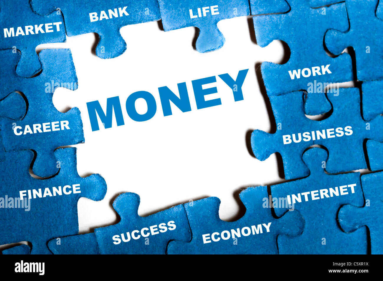 Money jigsaw puzzle hi-res stock photography and images - Alamy