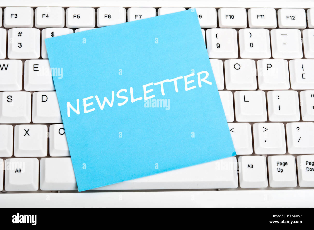 Announcement newsletter hi-res stock photography and images - Alamy