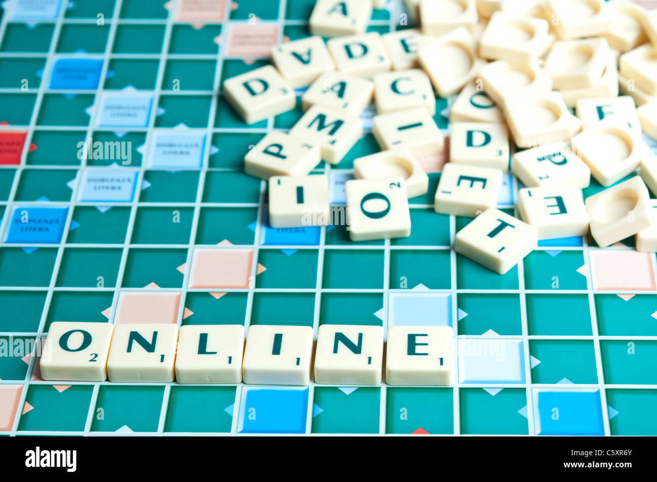 Online word game hi-res stock photography and images - Alamy