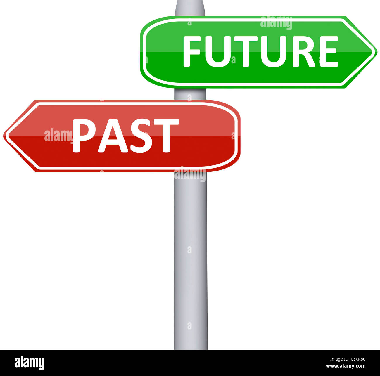 Past and future Stock Photo - Alamy